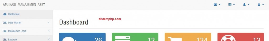 Aplikasi Manajemen Aset PHP - SISTEMPHP.COM
