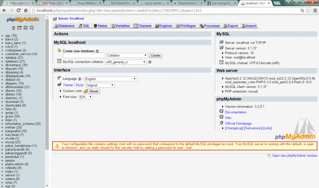 Tanya Melihat Query Pada PHPMyadmin ? - SISTEMPHP.COM